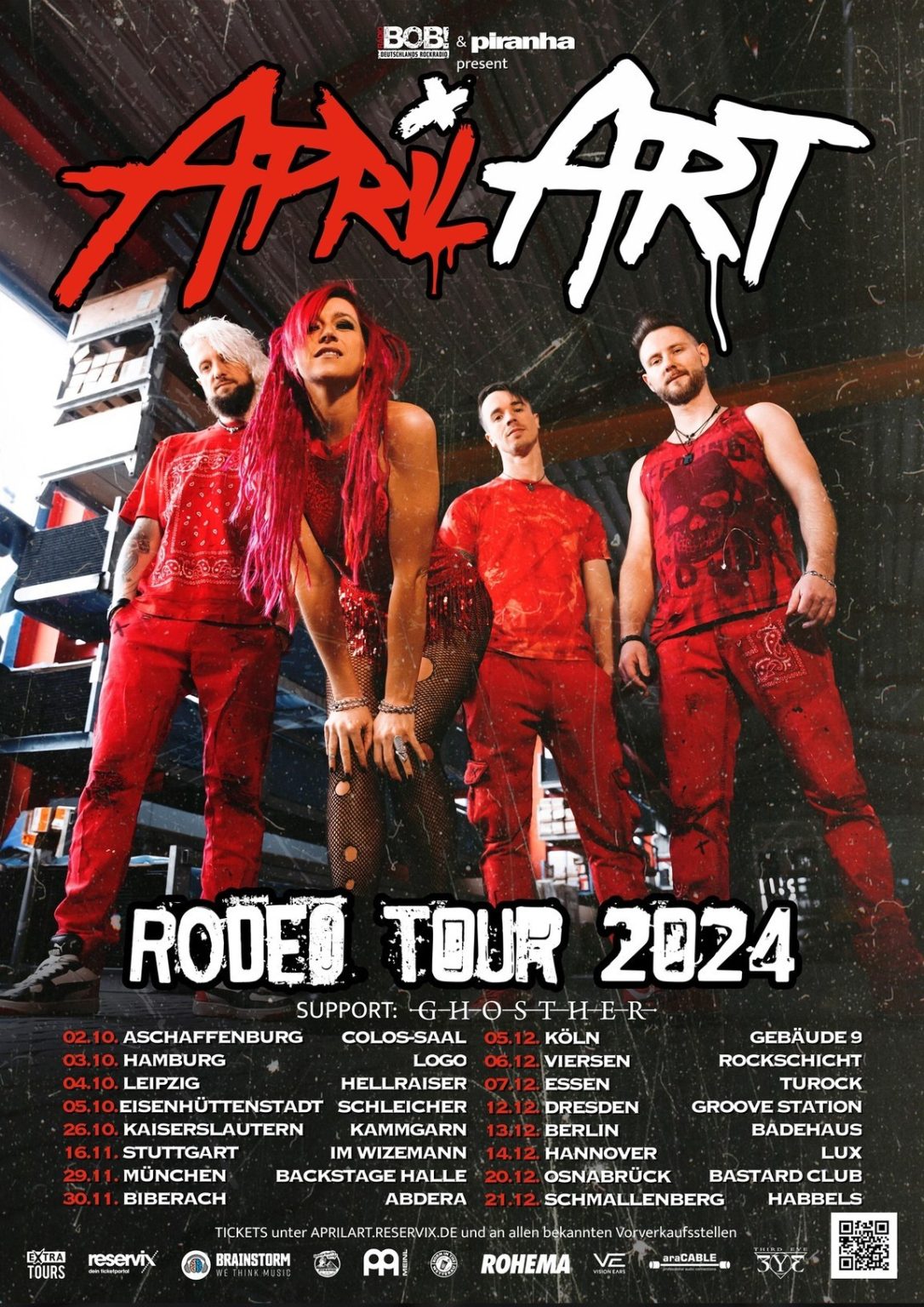 APRIL ART – NEW ALBUM “RODEO” OUT NOW WORLDWIDE – Women of Metal